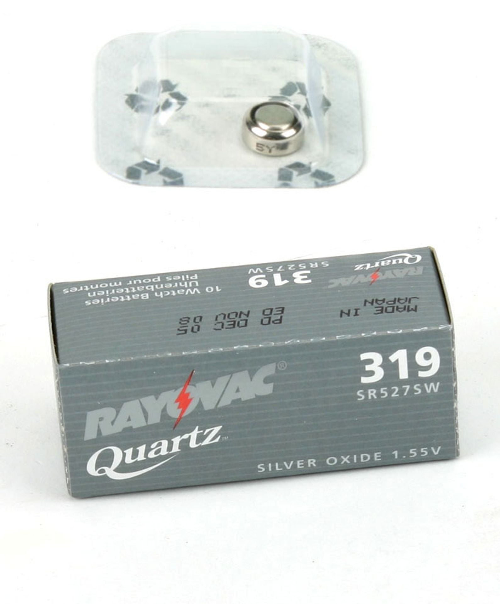 RAYOVAC Silver Oxide Watch Battery RW328 SR527 – DK Wholesale Ltd