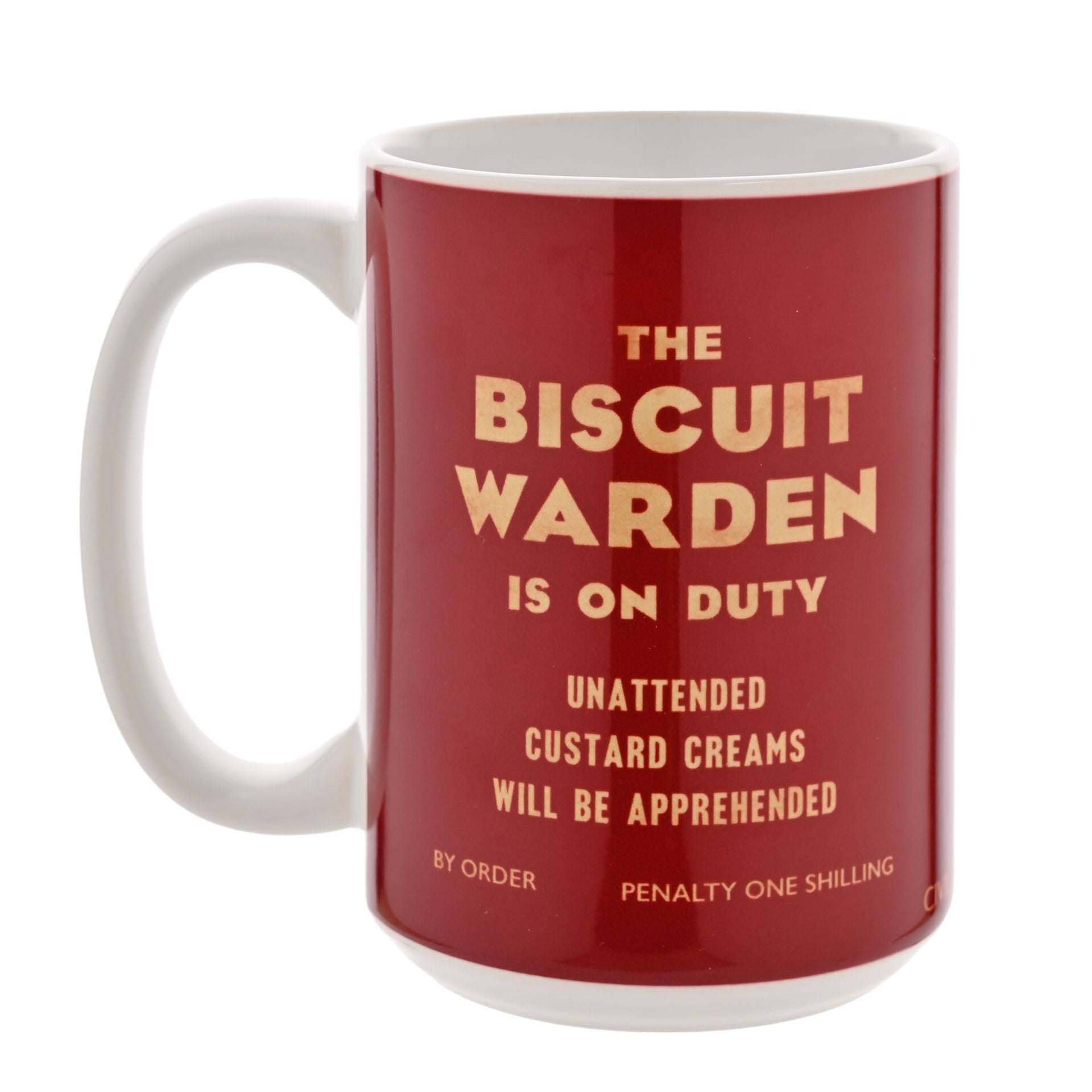 Civil Defence Biscuit Warden On Duty Mug 15oz – DK Wholesale Ltd