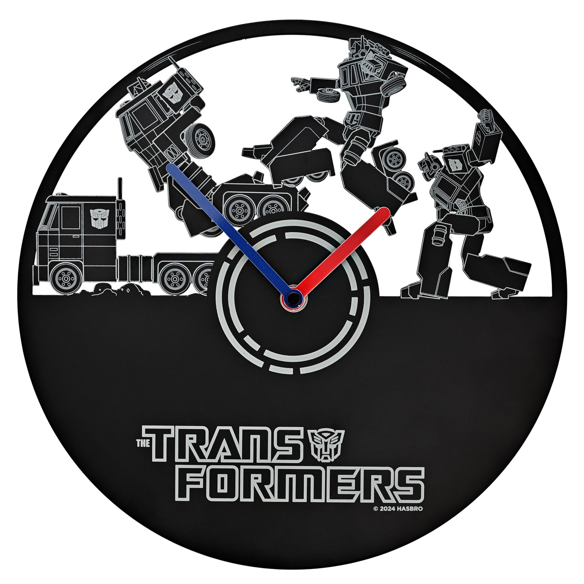 Transformers Metal Cut Out Wall Clock - 30cm – DK Wholesale Ltd