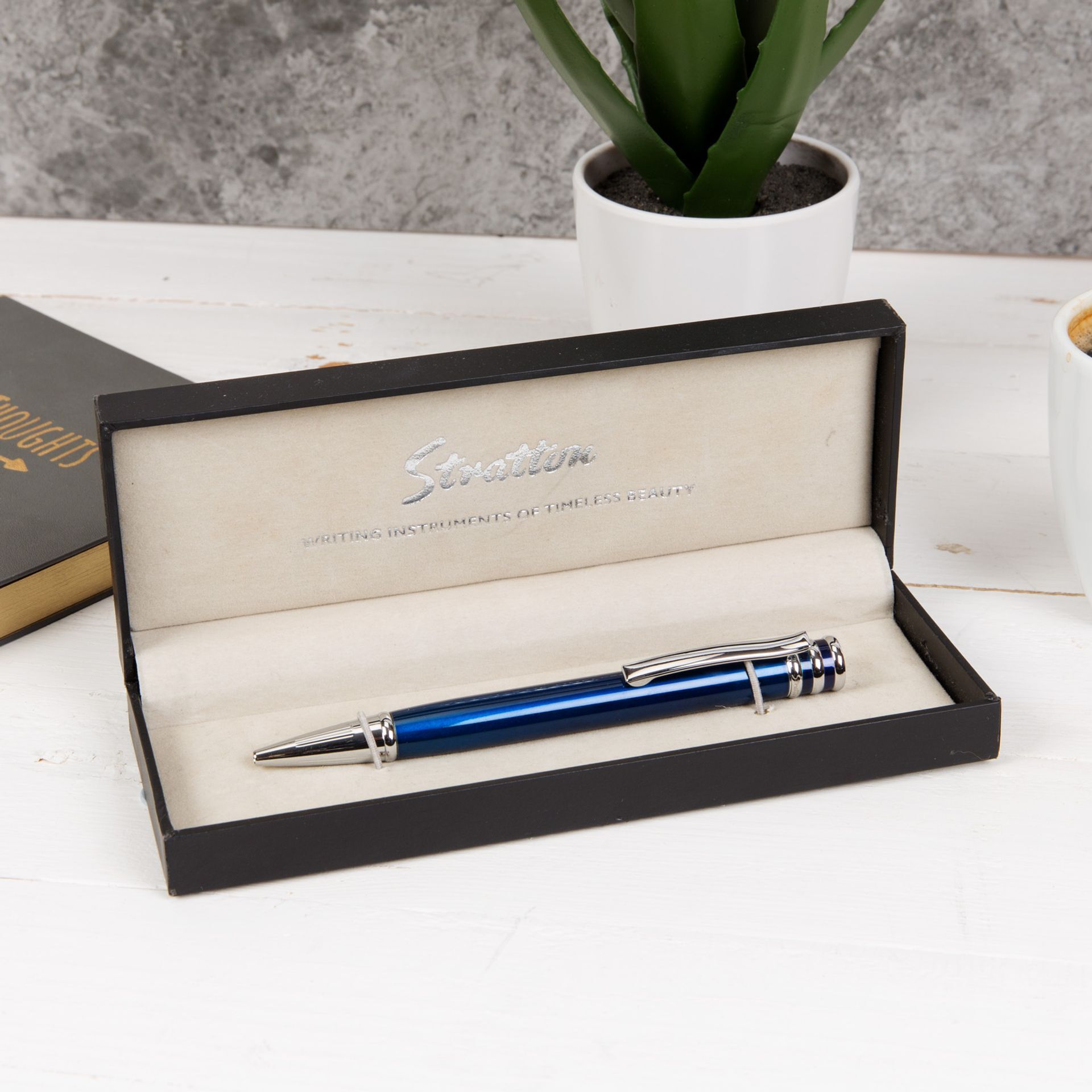 Stratton Blue Ballpoint Pen – DK Wholesale Ltd