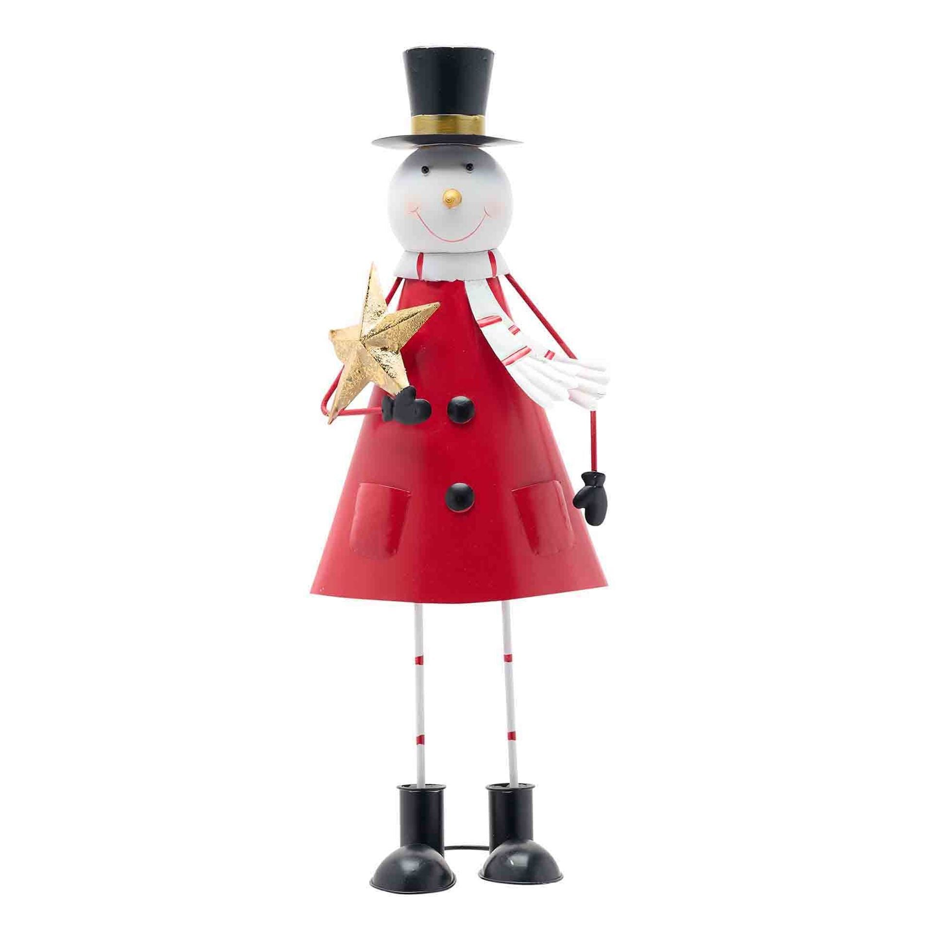 Metal Snowman Ornament - 46cm – DK Wholesale Ltd