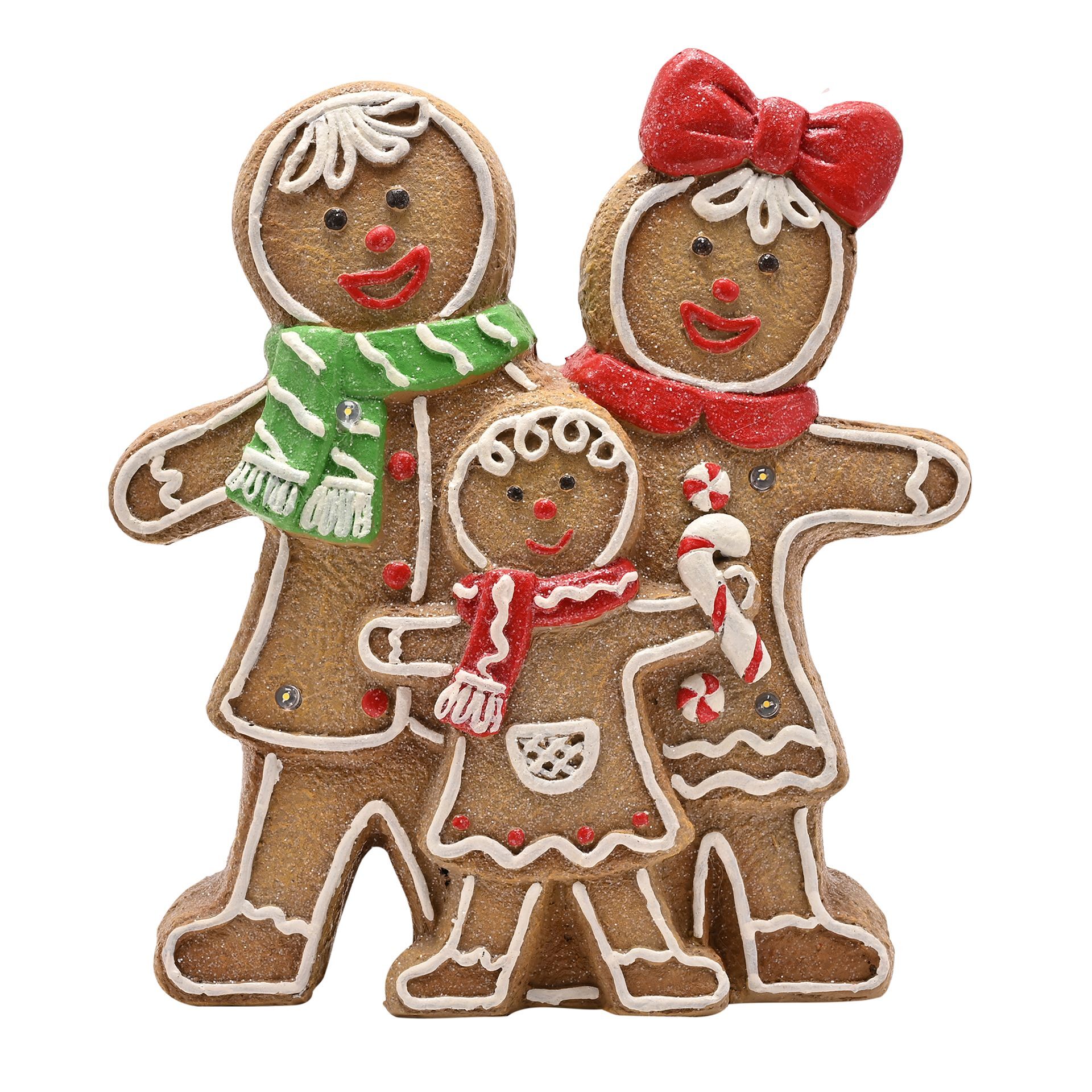 Santa & Friends LED Gingerbread Family (Carton of 4) – DK Wholesale Ltd
