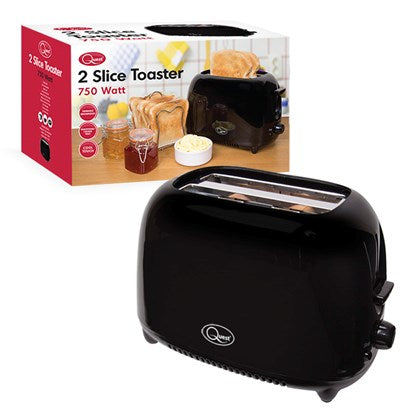 Quest 2-Slice Toaster - White – DK Wholesale Ltd