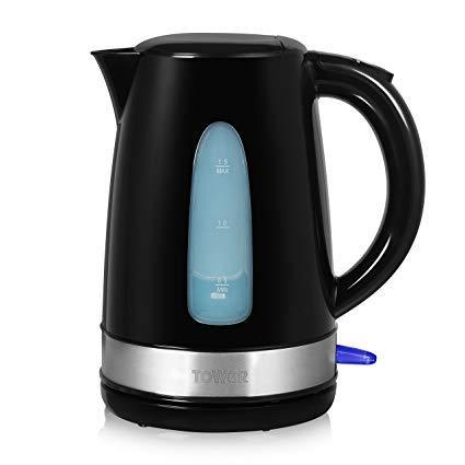 Tower Jug Kettle 2200 W 15 L Black – DK Wholesale Ltd